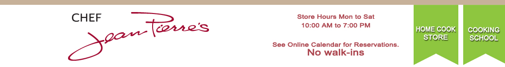 RezClick - Chef Jean-Pierre Cooking School: Calendar