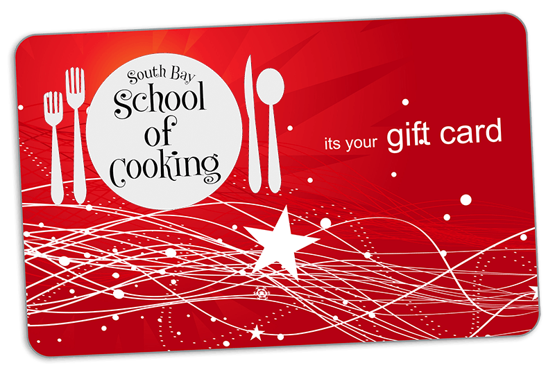 RezClick - South Bay School of Cooking: Gift Certificates